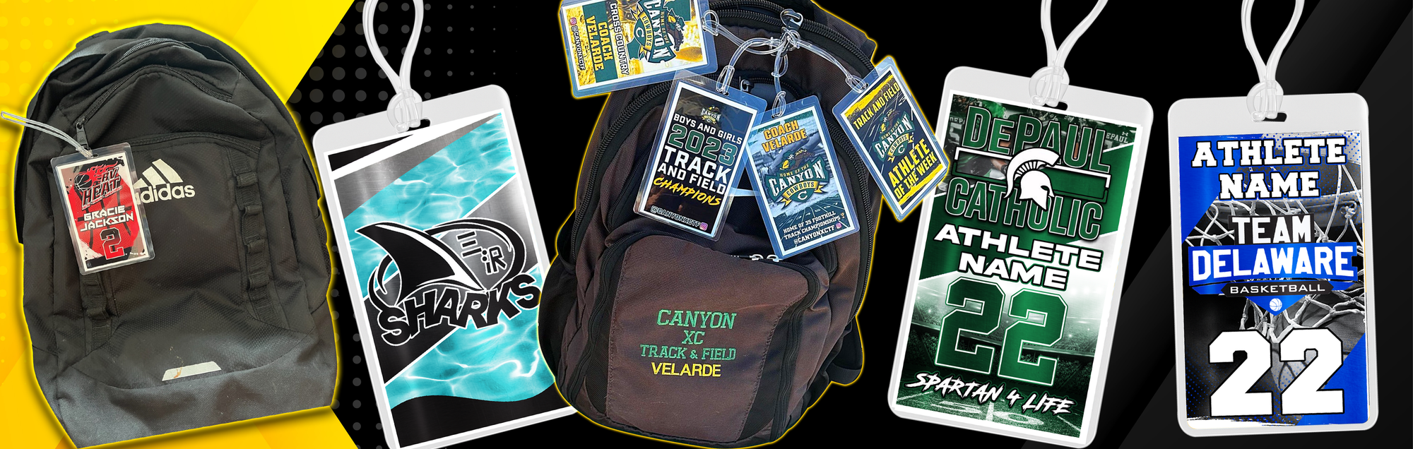 Swag Tags - Custom Team Travel Tags